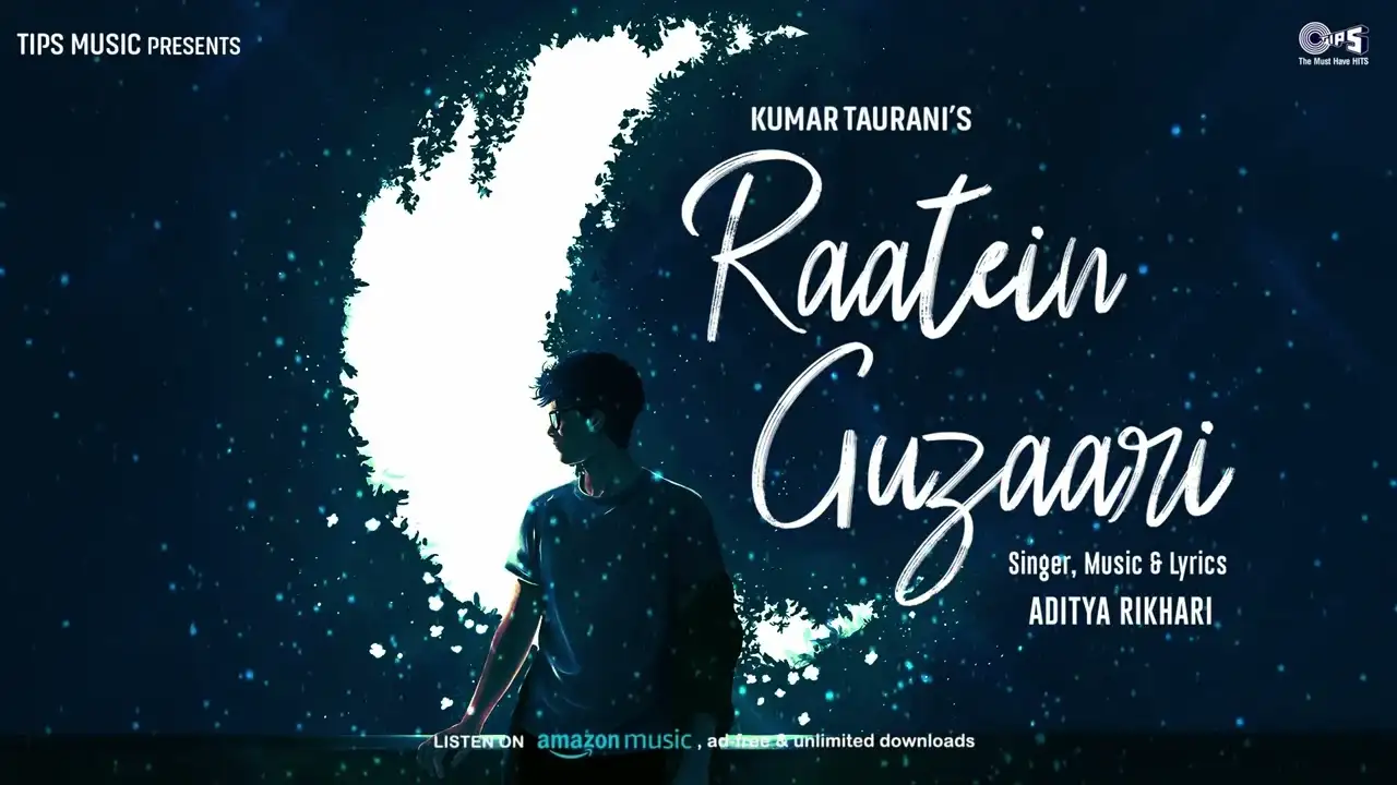 Raatein Guzaari Lyrics - Aditya Rikhari | New Hindi Song 2025
